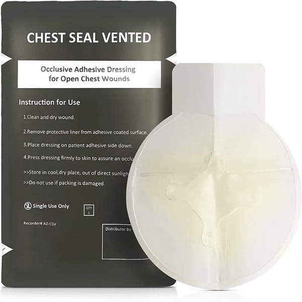 Sterile Open Wound Care First Aid Kit Ventilated Seal Emergency ...