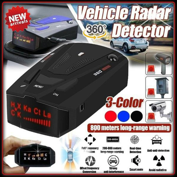 2022 NEW V7 Cobra 16 Band 360 Car Camera Laser Radar Detector Voice ...