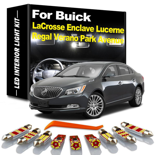 Canbus LED Interior Map Dome Trunk Light Bulbs Kit For Buick LaCrosse ...