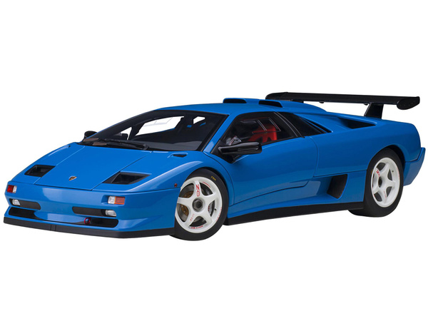 Lamborghini Diablo SV-R Blu Le Mans Blue 1/18 Model Car by Autoart | Wish