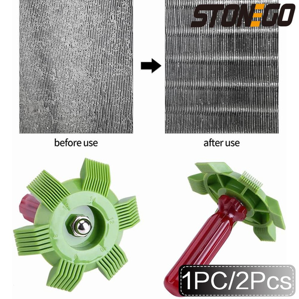 STONEGO 1PC/2Pcs AC Evaporator Comb Condenser Radiator Coil Fin ...