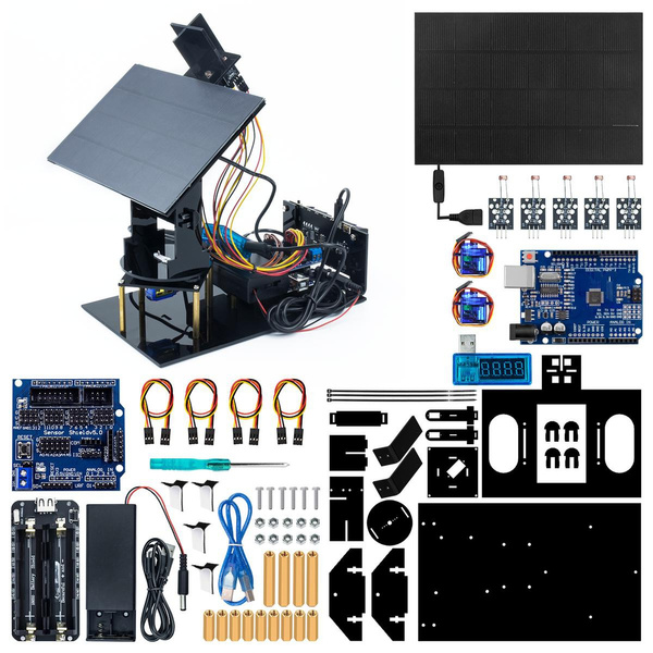 LAFVIN Smart Solar Tracker System Tracking Starter Kit For Arduino DIY ...