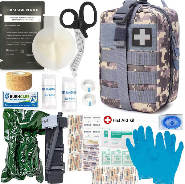 Outdoor First Aid Kit Can Be Used for Camping/Tactical Emergency Rescue ...