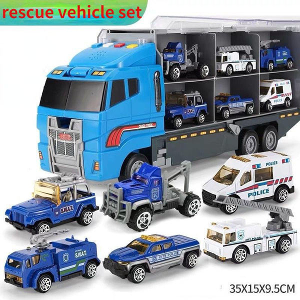 Toddler Toys for 3 4 5 6 Years Old Boys, Die-cast Construction Toys Car ...