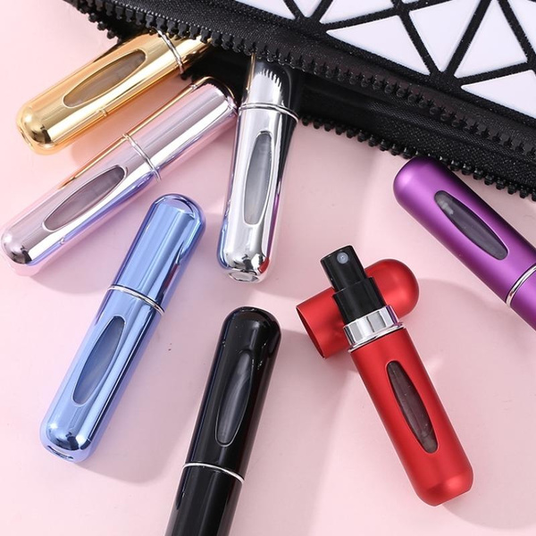 1 pcs Refillable Perfume Spray Bottle Aluminum Spray Atomizer Portable ...