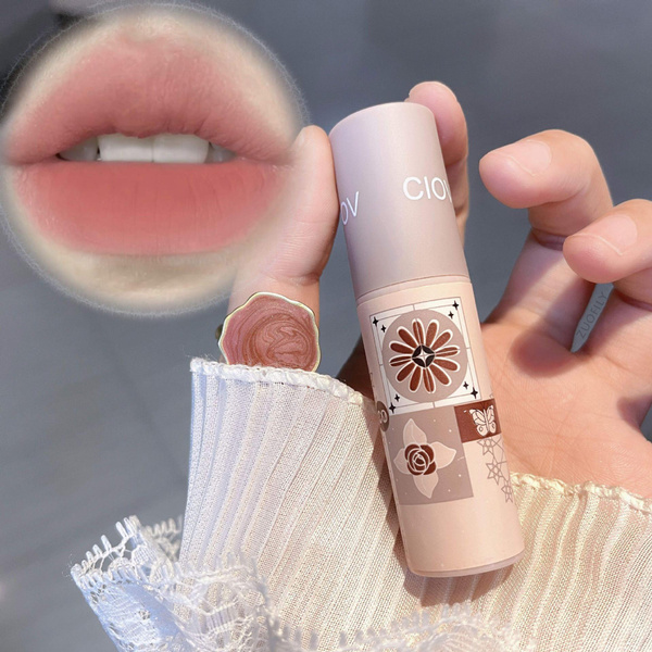 1 PC Kaleidoscope Lip Mud Lipstick Liquid Lip Tint Cream Pigment Matte ...