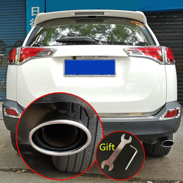 For Toyota RAV4 2013 2014 2015 2016 2017 2018 Silver Stainless Steel ...