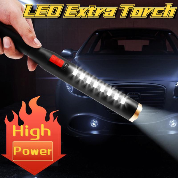 Baseball Bat Flashlight Outdoor Lighting LED Extra Torch for Emergency ...