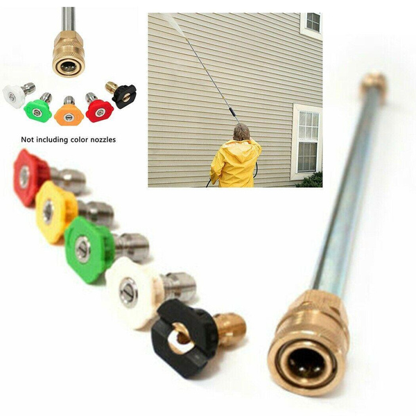 4000PSI High Pressure Washer Lance Wand Spray Nozzles Set Cleaner M22 ...