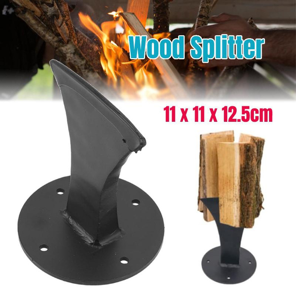 Wood Splitter Wedge Heavy Duty Small Firewood Kindling Splitter Manual ...