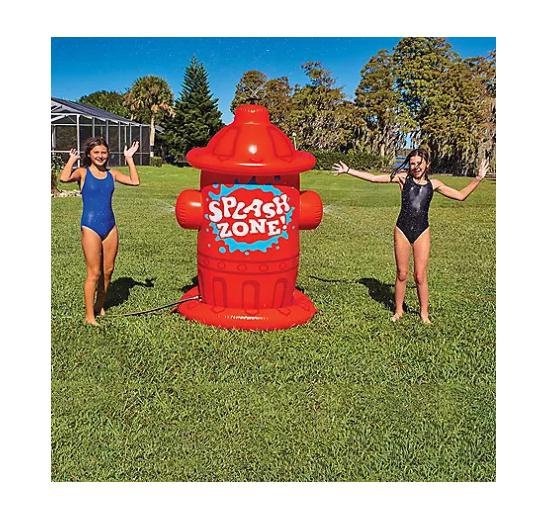 BigMouth SCYS-0036-B Giant Inflatable Fire Hydrant Splash Zone ...