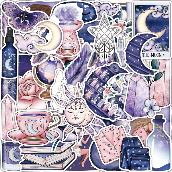 Iridescence Magic Graffiti Sticker Laptop Case Waterproof Sticker | Wish