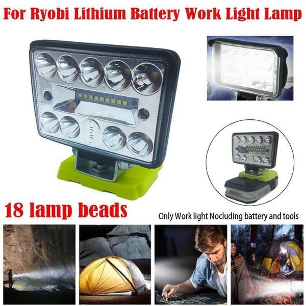 LED Work Lamp New 1pcs For Ryobi Lithium Work Ryobi One+ 18V 30W Tool ...