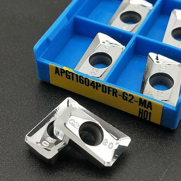 10X APMT1604 APGT1604PDFR-G2-MA H01 CNC Carbide Milling Inserts,For ...