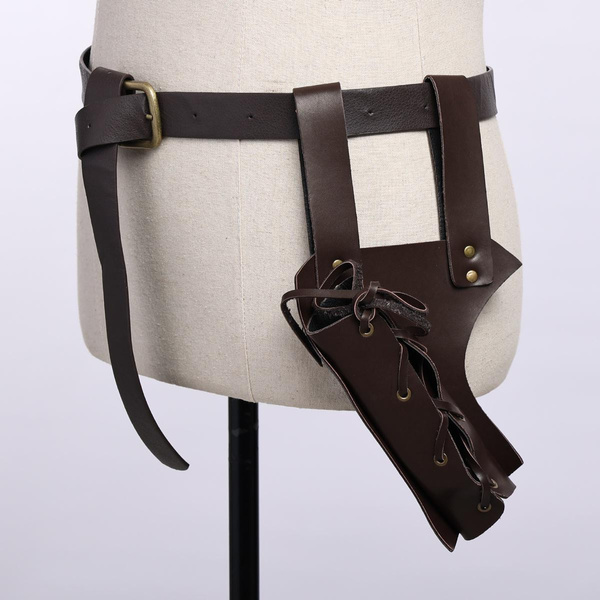 Medieval Rapier Knight Sword Belt Frog Leather Dagger Pirate Sword ...