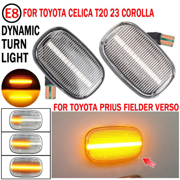 2pcs/set Led Turn Signal Lights For Toyota Corolla RAV4 Prius Yaris ...