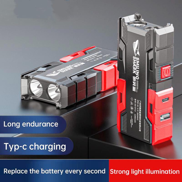 2 Super Bright LED Portable LED Flashlight High-brightness Long-range ...