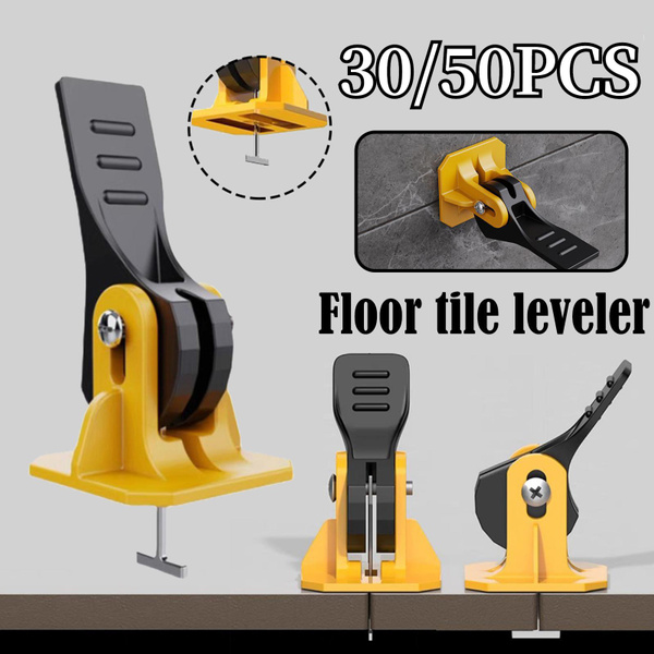 30/50PCS Tile Regulator Plastic Locator Leveler Level Wedges Tile ...