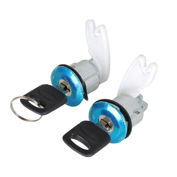 New Door Lock Cylinder Kit For Ford F150 F-250 F-350 Ranger Mazda B2500 ...