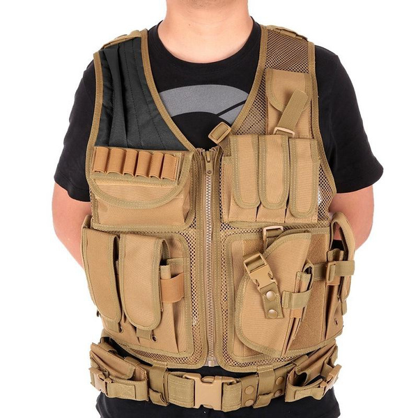 Tactical Vest Men Hunting Vest Tactical Military Vest Camouflage Vest ...