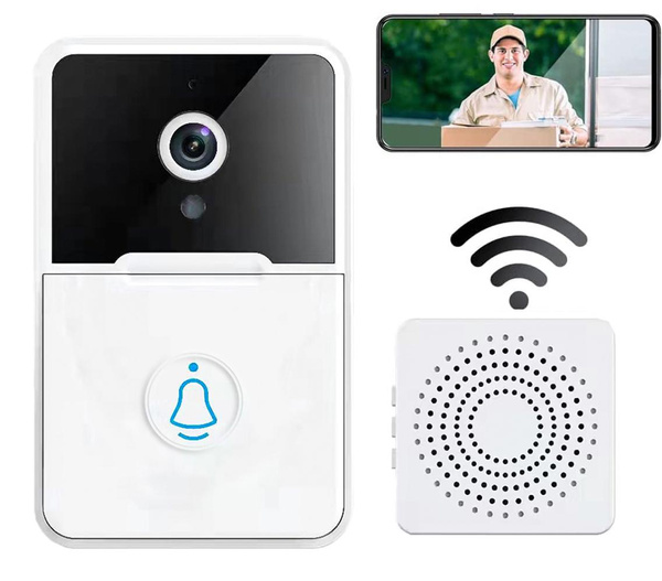 Wireless Video Bell Cameras,Smart Visual Security Bell Cameras,Wireless ...