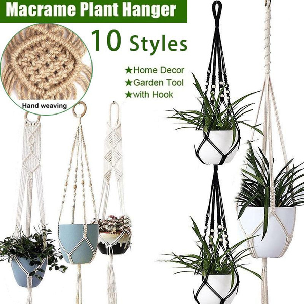 Landscape Gardening Plant Hanger Flower Pots Holder Balcony Hanging ...