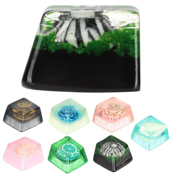 Resin Keycap CorrosionResistant Universal Mechanical Keyboard ...