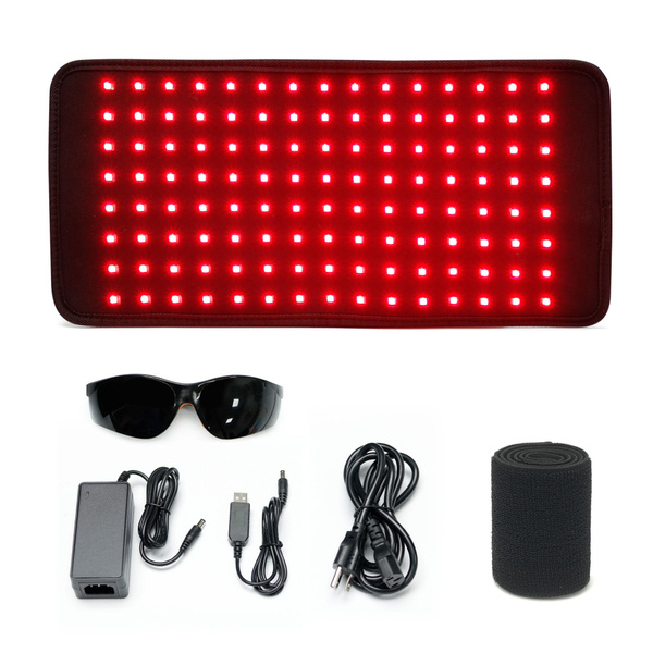 UTK Wearable 660nm Red and 850nm Infrared Light Therapy Belt w/Auto ...