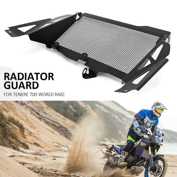 Motorcycle Accessories Black Radiator Guard Cover For Yamaha TENERE700 ...