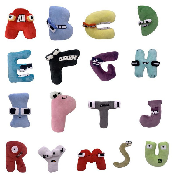 New Alphabet Lore Legendary Plush Toy Doll Children's Initial Education ...