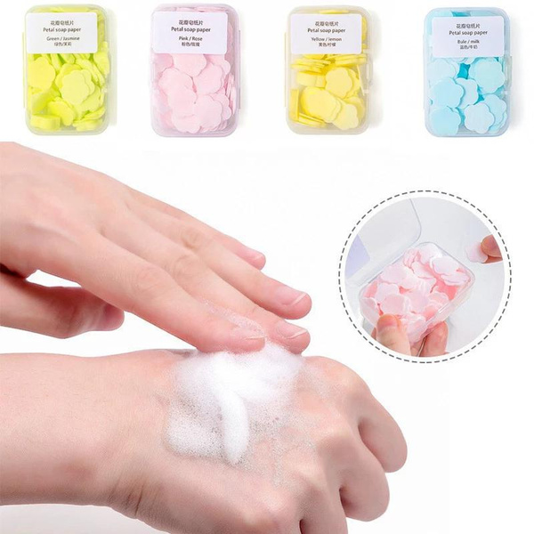 2 Box Portable Soap Paper Bath Hand Washing Disposable Soap Slice Mini ... 2 Box Portable Soap Paper Bath Hand Washing Disposable Soap Slice Mini ...