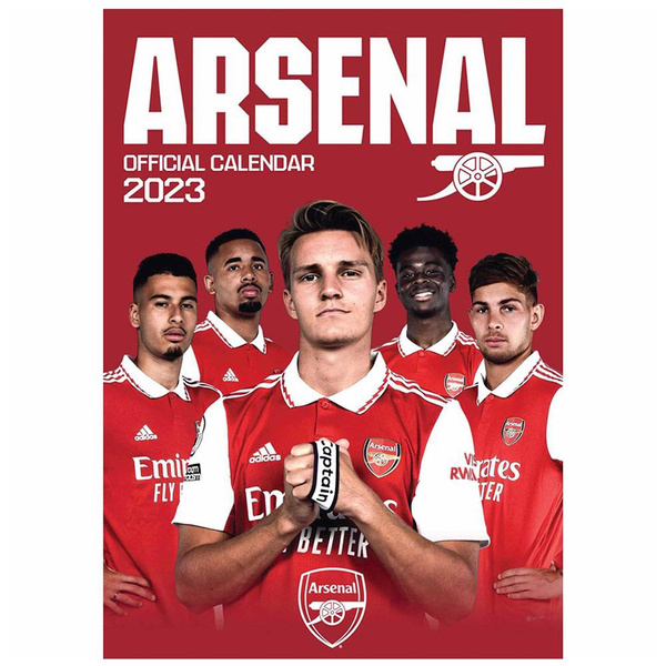 Arsenal FC 2023 A3 Wall Calendar | Wish