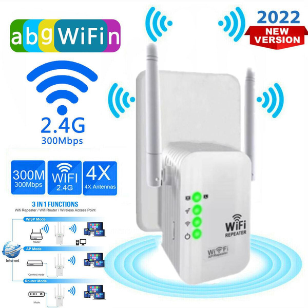 WiFi Signal Range Booster Wireless Network Extender Amplifier Repeater ...