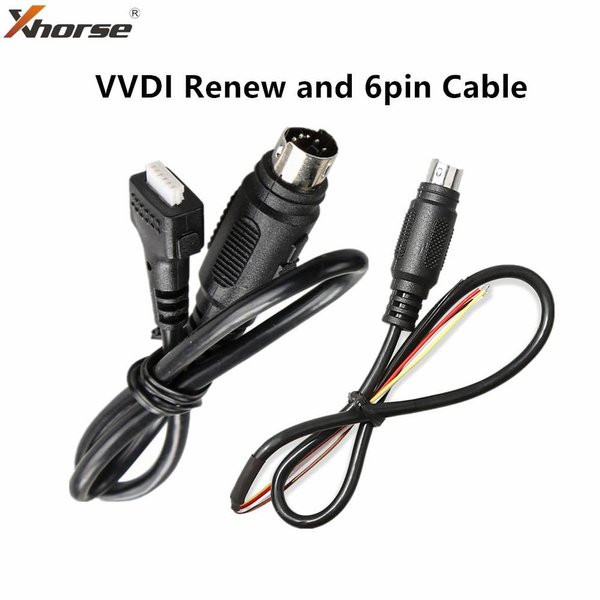 Original Xhorse VVDI2 Remote Renew and 6 pin Cable for VVDI MINI KEY ...