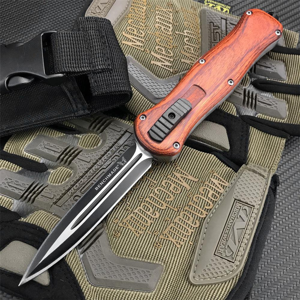 2023 New Benchmade A016 Tactical Knife Spring Assisted Knives Military ...