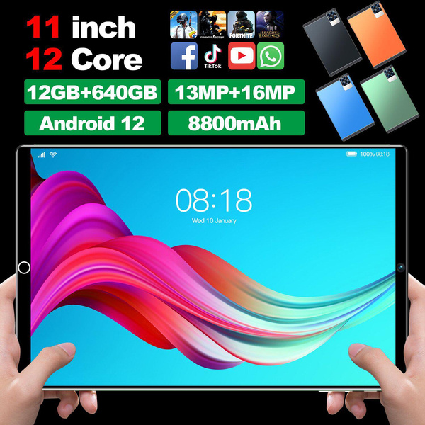 Latest Upgrade Best Tablet 11 Inch 12 Core 5G/4G Dual WiFi PC Tablet ...