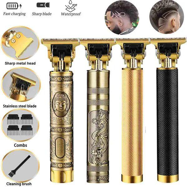 Hair Clipper USB Electric Cordless Hair Clipper Barber Rechargeable ...