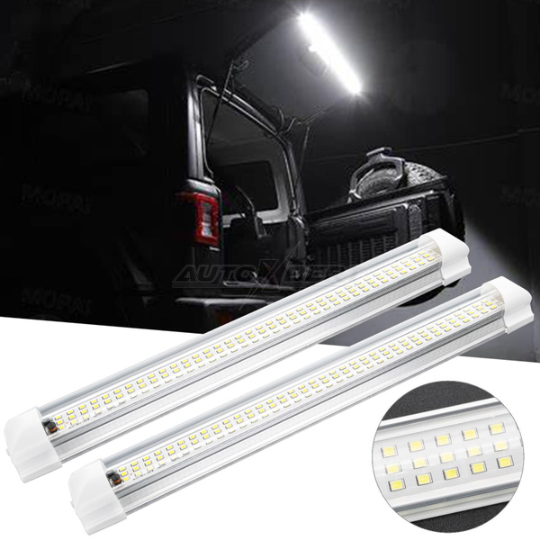 2x LED Interior Light Strip Bar Emergency Camping Repair Lamp 12V-80V ...