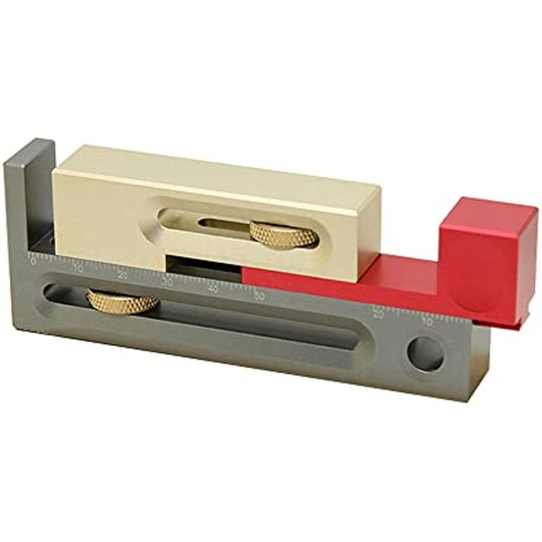 Saw Slot Adjuster,Geevorks Mortise and Tenon Tool Movable Measuring ...