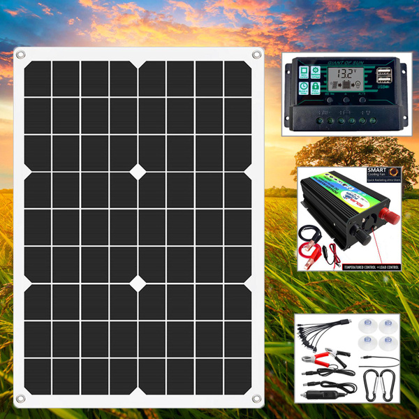 Solar Panel Monocrystalline Semi-Flexible Mono Solar Panels Battery ...