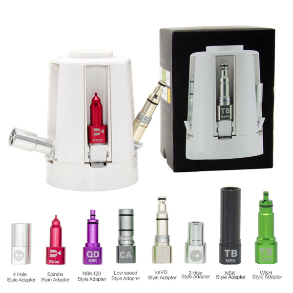 Dental Easy Lubrication Spray Cover Lubricating Tools 6 Simple Adapter ...