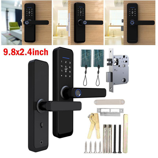 Smart Doorlock, Electronic Smart Door Lock Touch Keypad Password IC ...