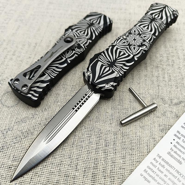 NEW 7.6" OTF Automatic Knife Hera Spring Assisted Knives Auto OTF Knife ...