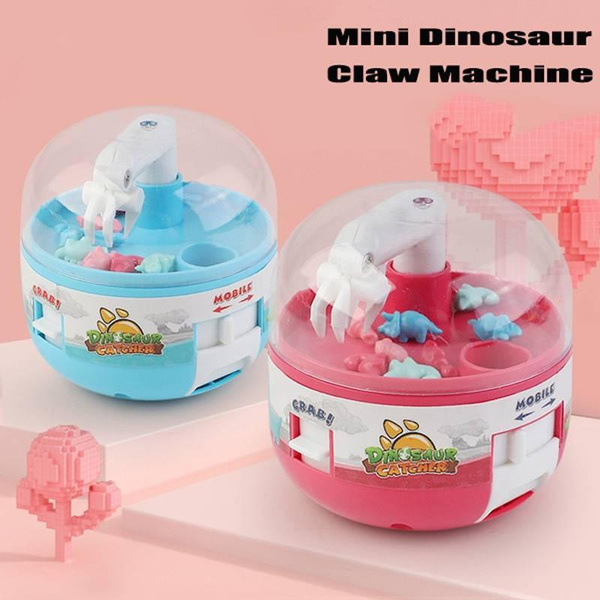 1/2Pcs-Set Mini Dinosaur Claw Machine with 8 Small Dinosaurs Claw ...