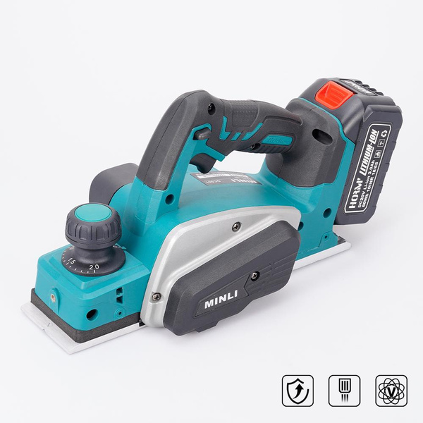 18V Cordless Electric Planer Wrench Handheld Rechargeable 15000rpm ...