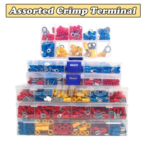 373/300/280//230/102PCS Assorted Wire Connectors Insulated Electrical ...