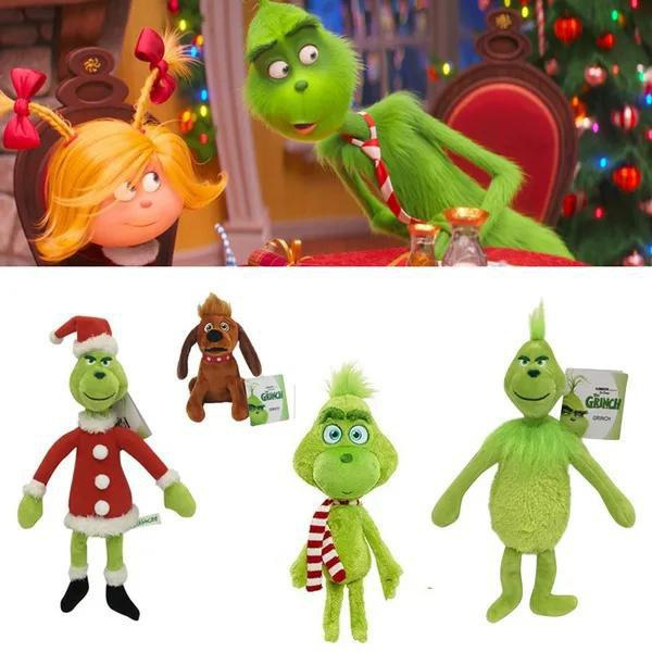 Grinch Christmas Plush Doll Cartoon Grinch Toy Children Gifts | Wish