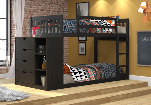 Ryder Black Bunk Bed | Wish