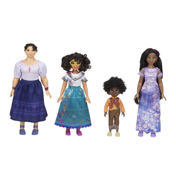 Disney Encanto Mirabel, Isabela, Luisa & Antonio Fashion Doll Gift Set ...