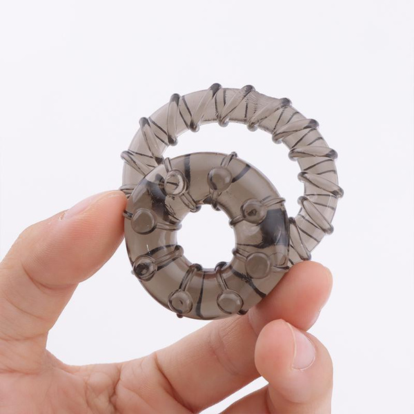 1pcs Men Male Soft Ring Round Men Time Delayed Rings Hoop Couple Lover ...